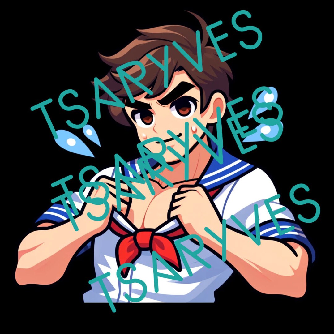 Sexy Steve Dbd Emote Steve Harrington Twitch Emote Etsy