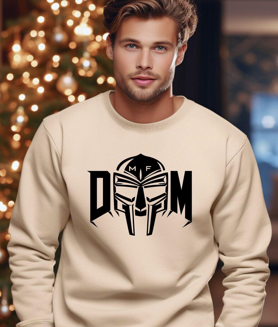 MF Doom Sweatshirt, Madvillain Metal Face Sweatshirt, Metal Face ...