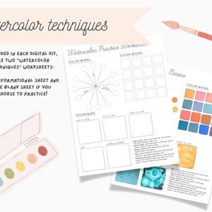 Watercolor Tutorial Kit | DIY Paint | Homeschool Art Lesson | Summer ...