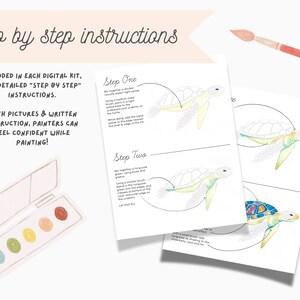 Watercolor Tutorial Kit | DIY Paint | Homeschool Art Lesson | Summer ...