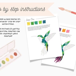 Watercolor Tutorial Kit | DIY Paint | Homeschool Art Lesson | Summer ...