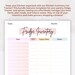 Editable & Printable Kitchen Inventory Tracker | Fridge, Freezer ...