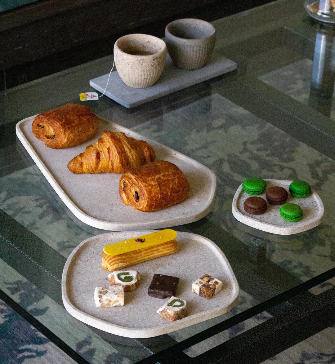 Stone Platter Set - Etsy