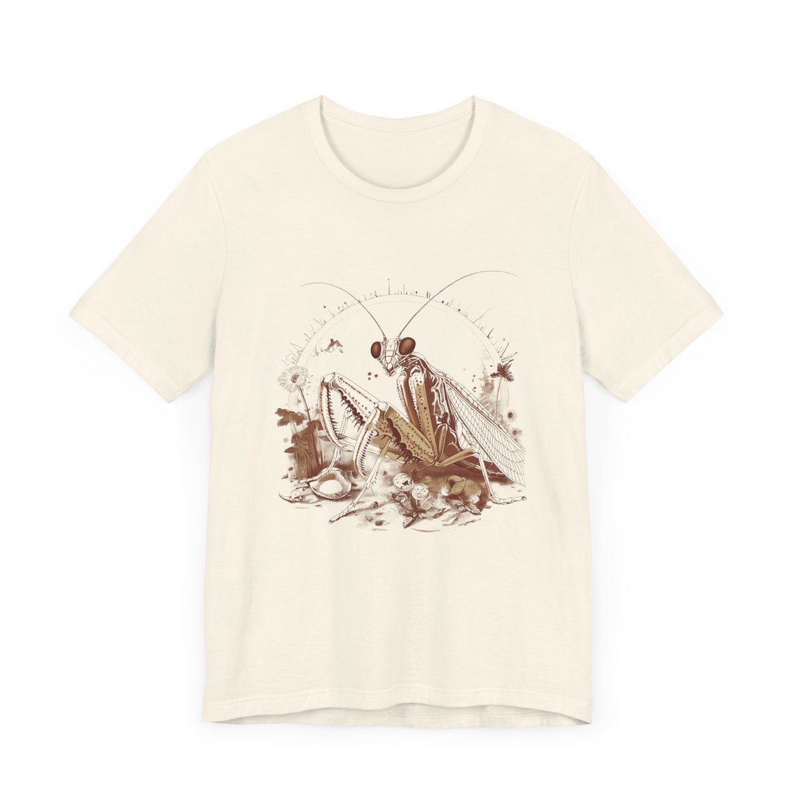 Praying Mantis Tshirt Men's Insect T-shirt Insect Tee Beetle T Shirt ...
