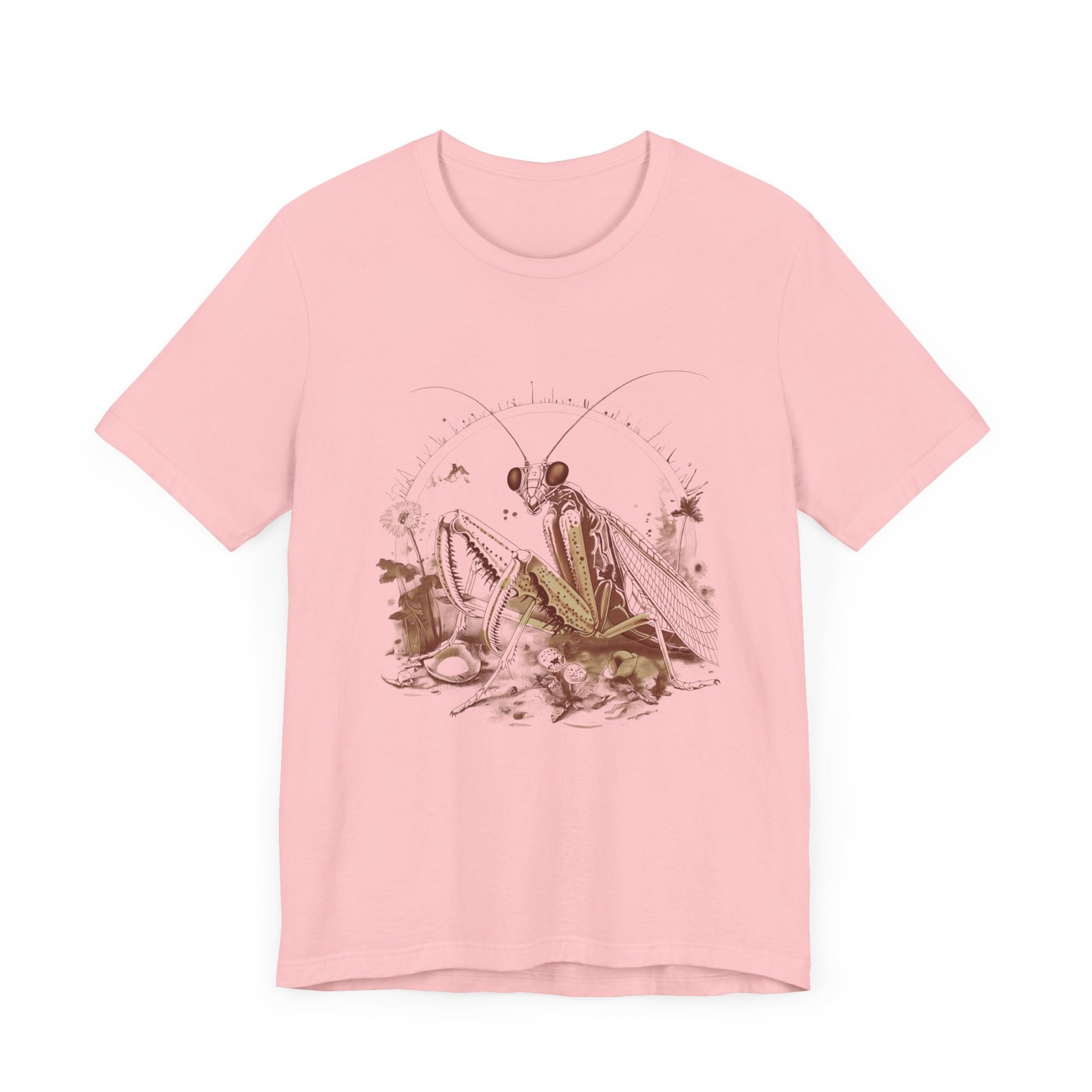 Praying Mantis Tshirt Men's Insect T-shirt Insect Tee Beetle T Shirt ...