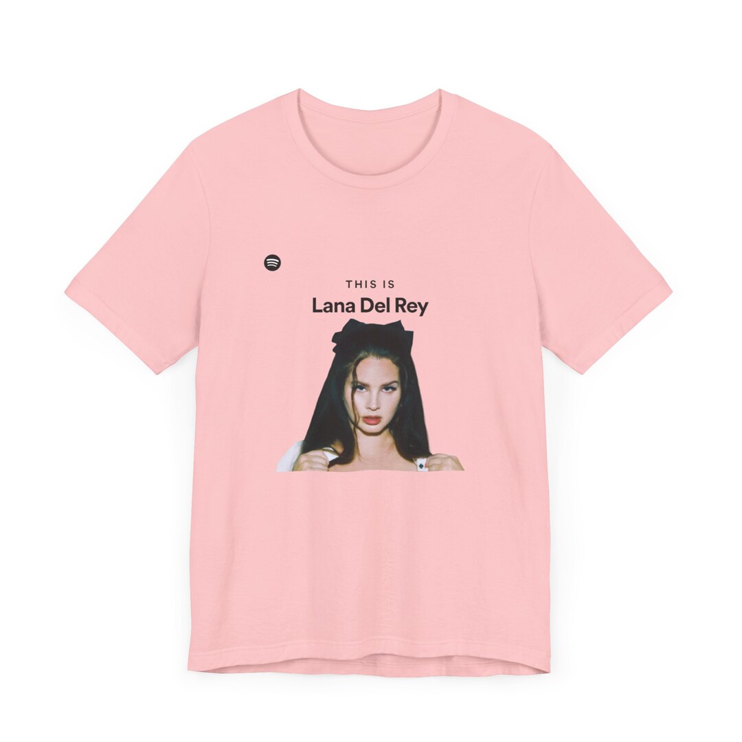 Lana Del Rey Tshirt Lana Del Rey Spotify T Shirt Lana Del Rey Merch ...