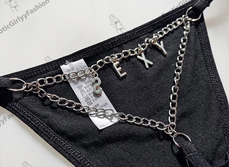 Triangle Thong Chain, Custom Thong Bikini, G-strings, Bikini Chain ...