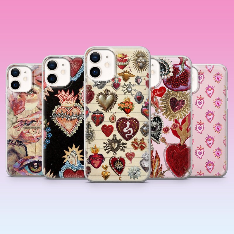 Heart Phone Case - Etsy