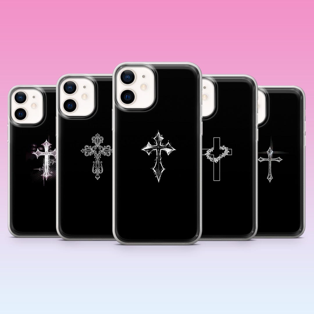 Cross Phone Case Christian Orthodox Cover for iPhone 16, 15, 14, 13, 12 ...