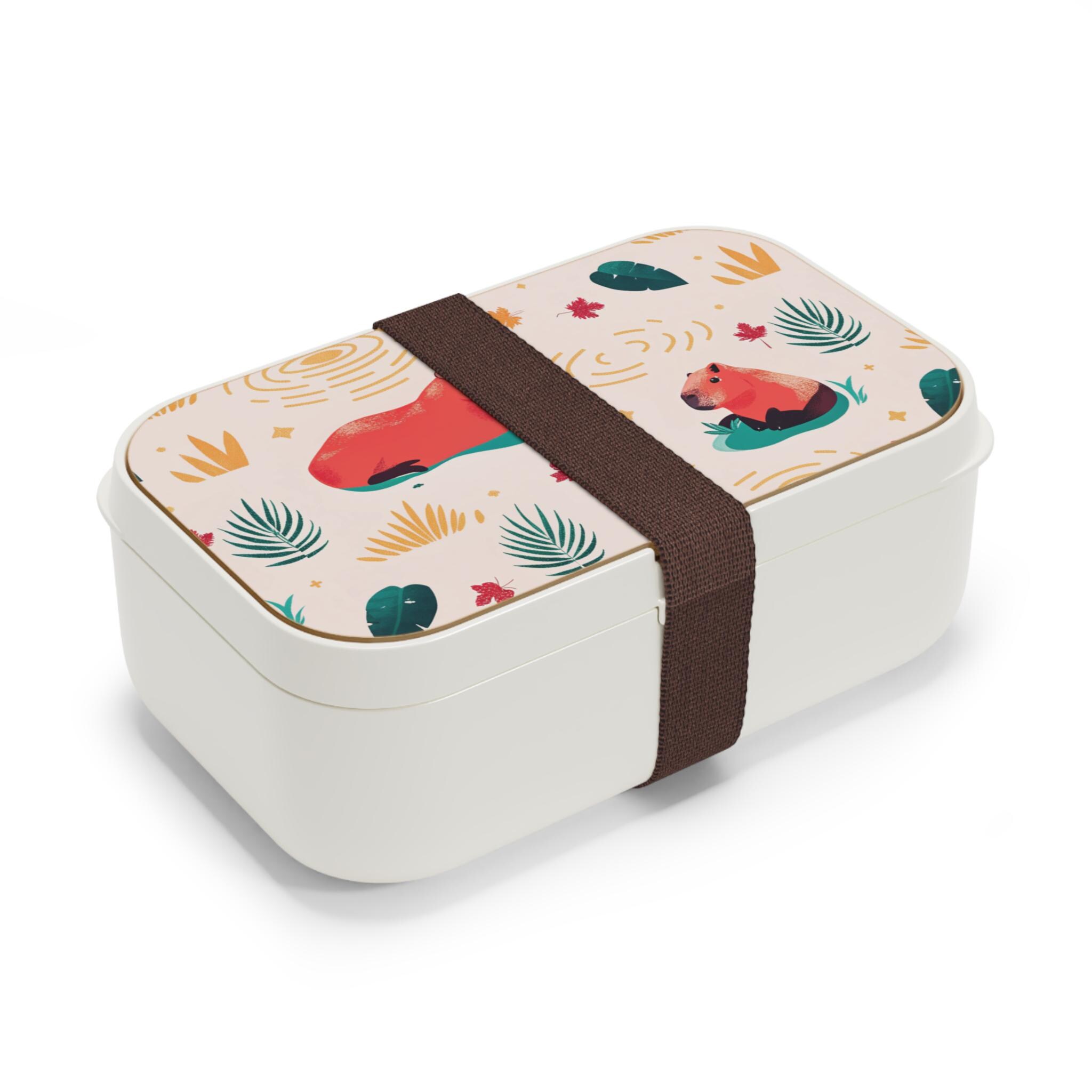 Capybara Bento Lunch Box - Cute Animal Lunch Container, Perfect for ...