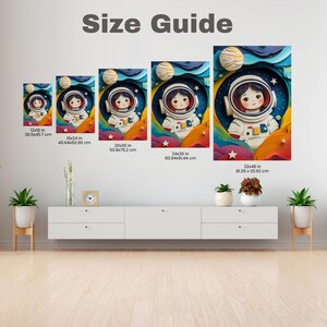 Girl Astronaut Space Poster as Digital Download for Print at Home ...