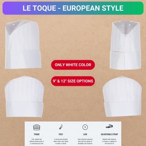 Personalized Chef Hat With Embroidery, Custom Chef Hat, Chef Hat With ...