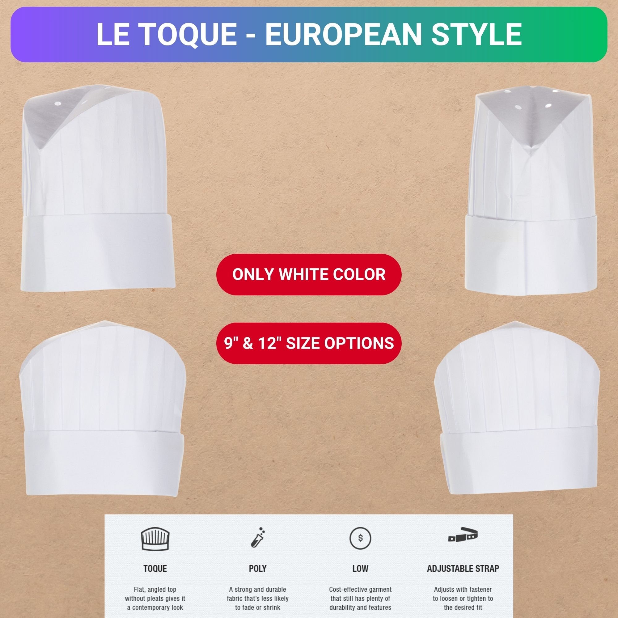 Personalized Chef Hat With Embroidery, Custom Chef Hat, Chef Hat With ...