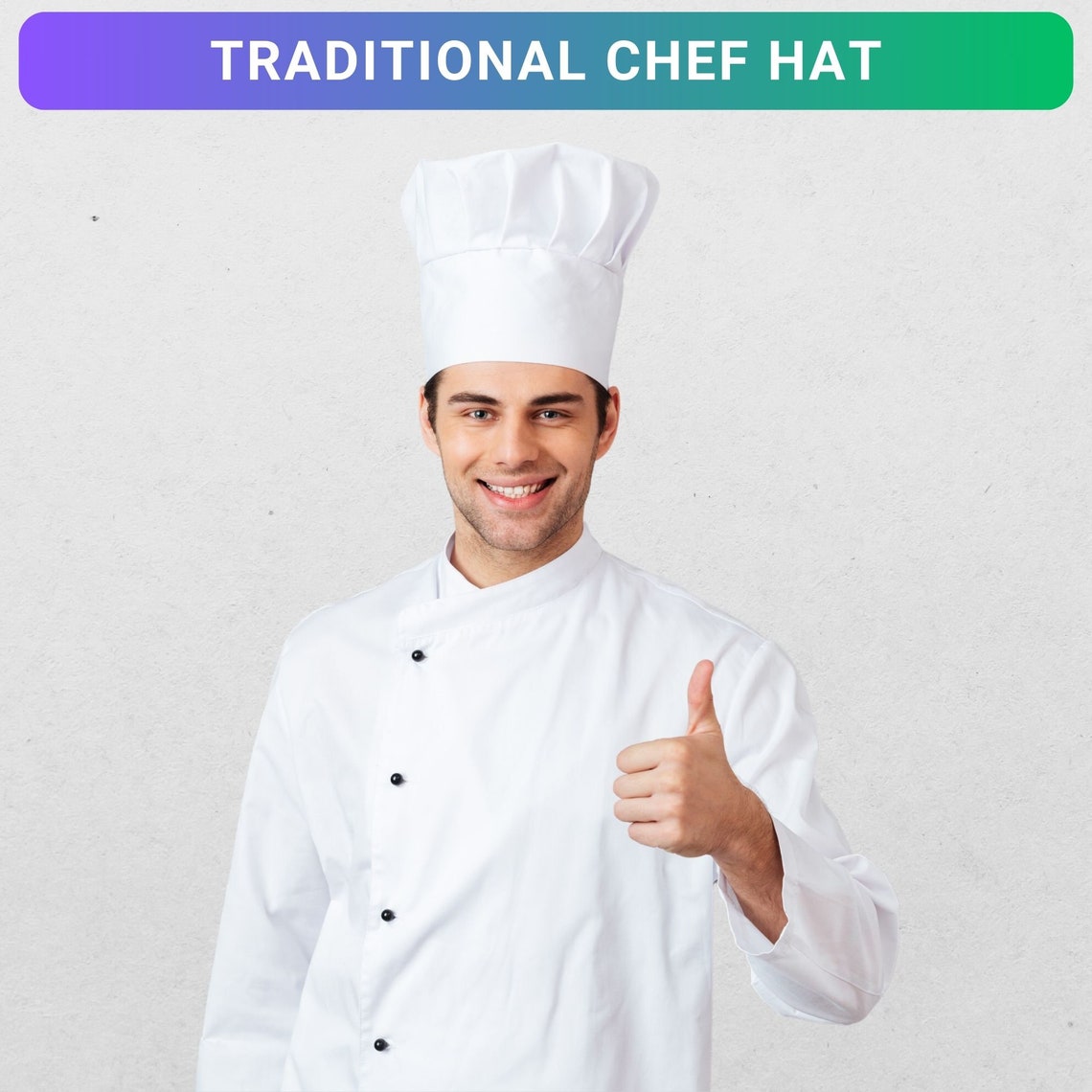 Personalized Chef Hat With Embroidery, Custom Chef Hat, Chef Hat With ...