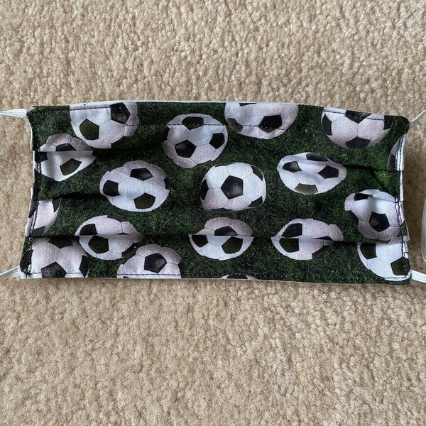 Soccer Face Mask - Etsy