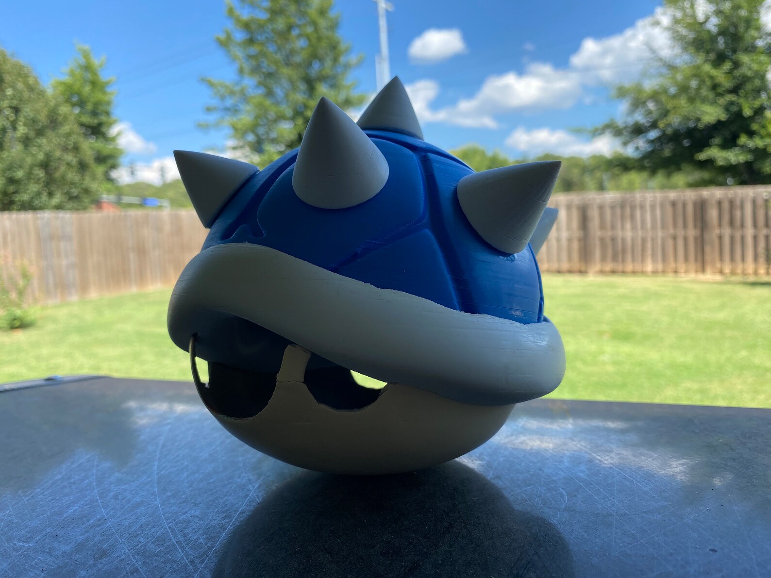 Blue Shell Mario Kart 3D Printed Mario Kart 8 Deluxe / Mario 64 Unique ...
