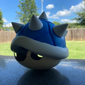 Blue Shell - Mario Kart - 3D Printed - Mario Kart 8 Deluxe / Mario 64 ...