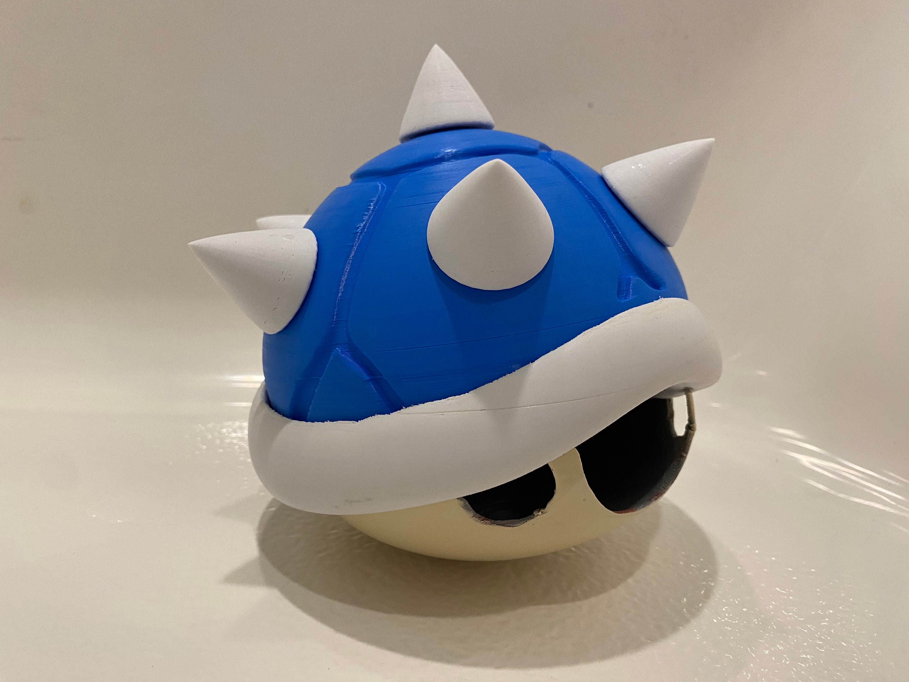 Blue Shell - Mario Kart - 3D Printed - Mario Kart 8 Deluxe / Mario 64 ...