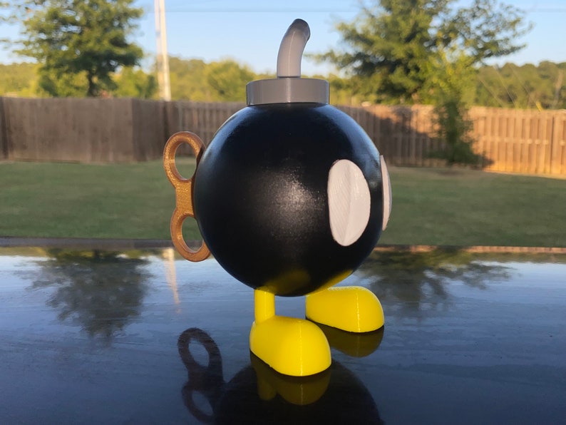 Bob Omb Mario Kart Super Mario Perfect For Gamer Gifts Mancave