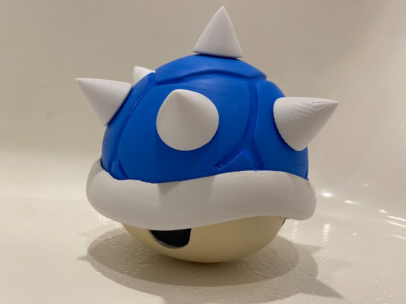 Blue Shell - Mario Kart - 3D Printed - Mario Kart 8 Deluxe / Mario 64 ...