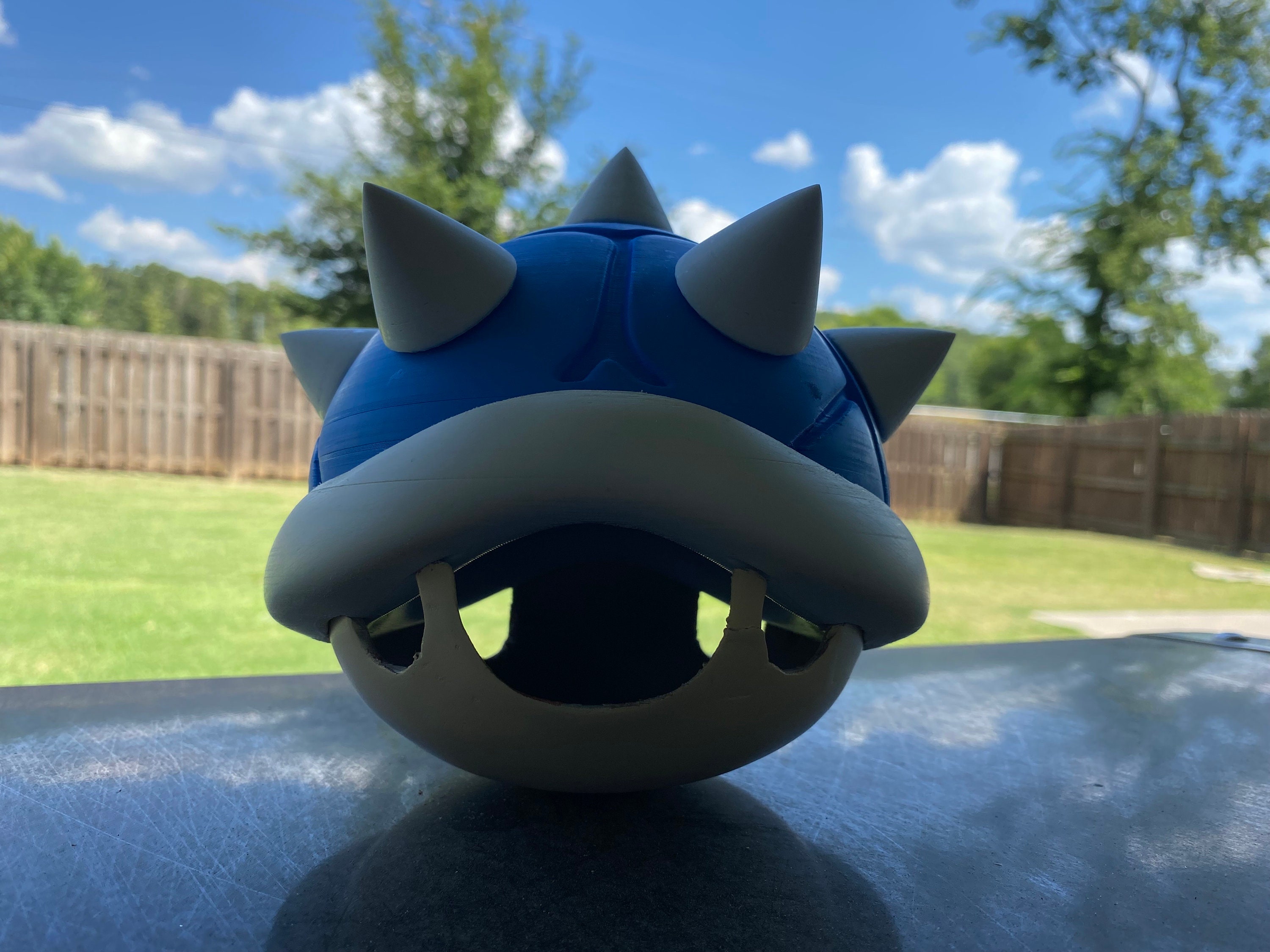 Blue Shell Mario Kart 3D Printed Mario Kart 8 Deluxe / Mario 64 Unique ...