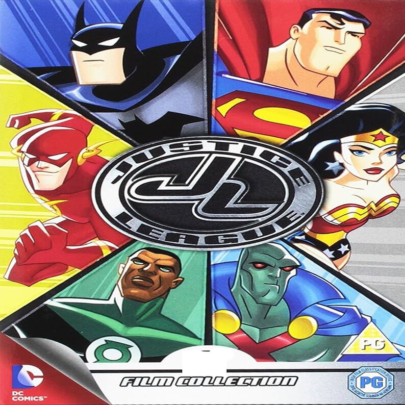 Justice League 9 Movie Set Complete Animated - Etsy