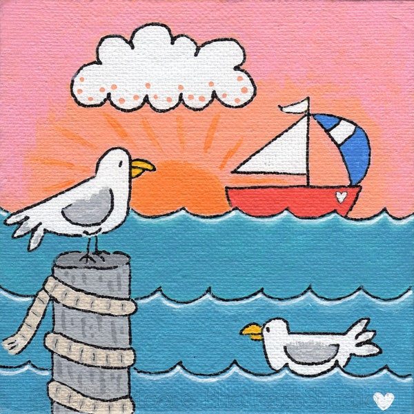 Whimsical Beach - Etsy