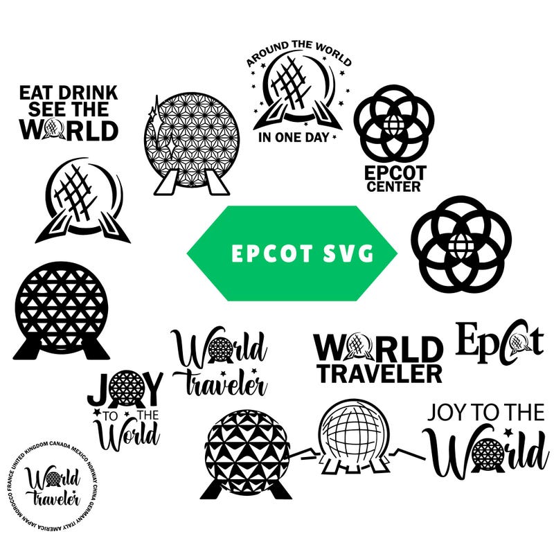 Epcot Svg - Etsy