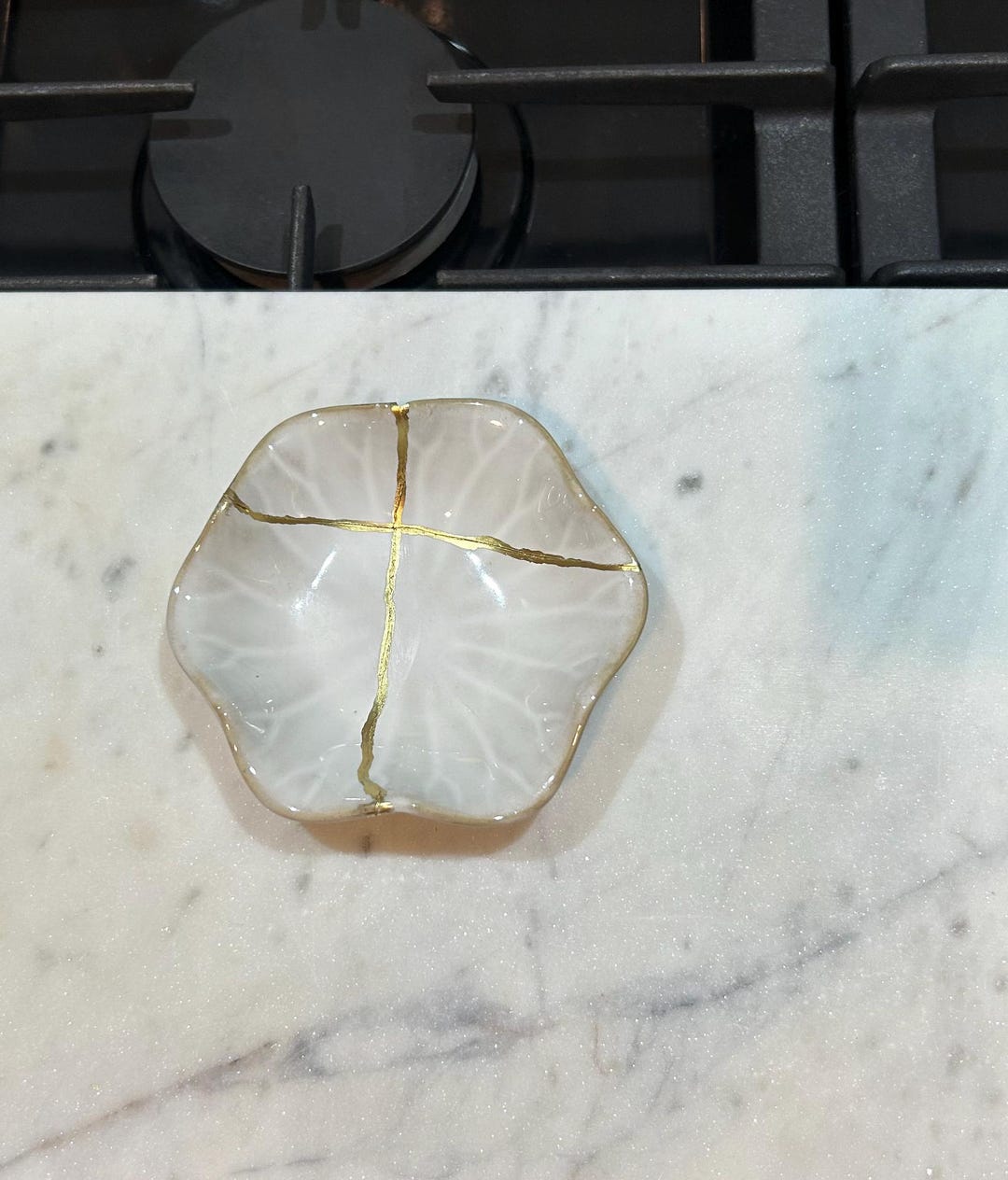 Kintsugi Small Jewelry/ring/trinket Tray/dish Broken Repaired Japanese ...