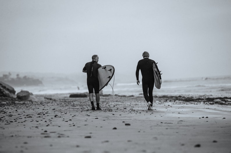 Two Friends Meet to Surf Cardiff Waves - Etsy
