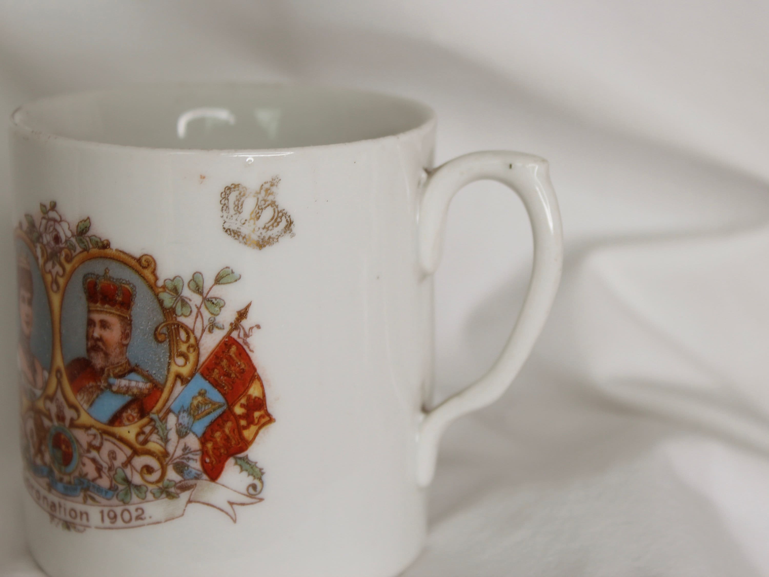King Edward VII & Queen Alexandra of Denmark Coronation Mug, 1902 ...