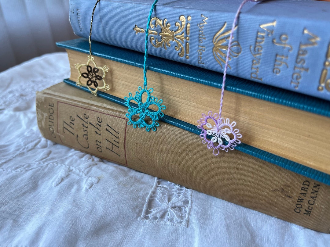 Tatted Bookmarks - Summer’s Delight - Etsy
