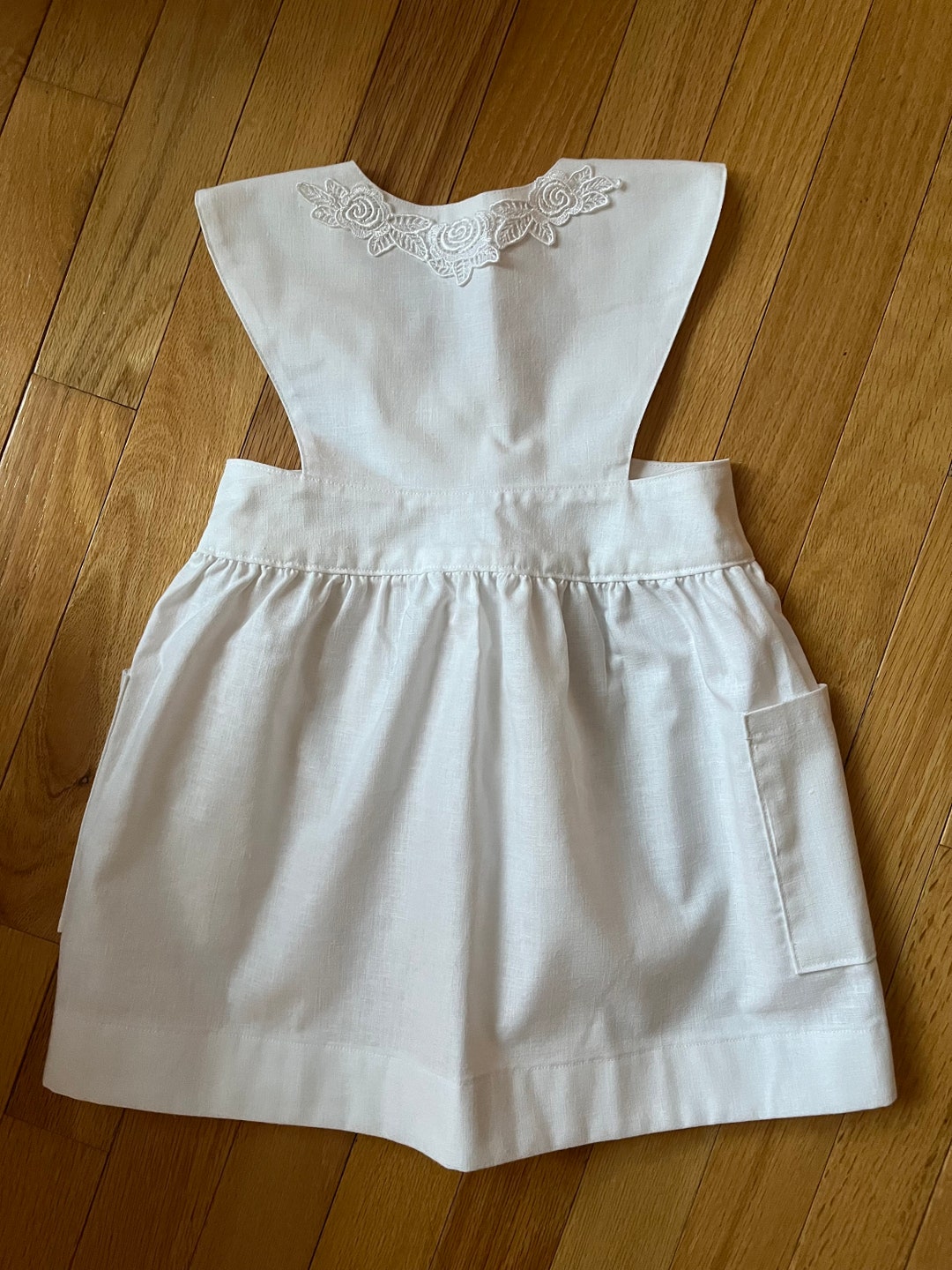 Little Girls Pinafore Apron - Etsy