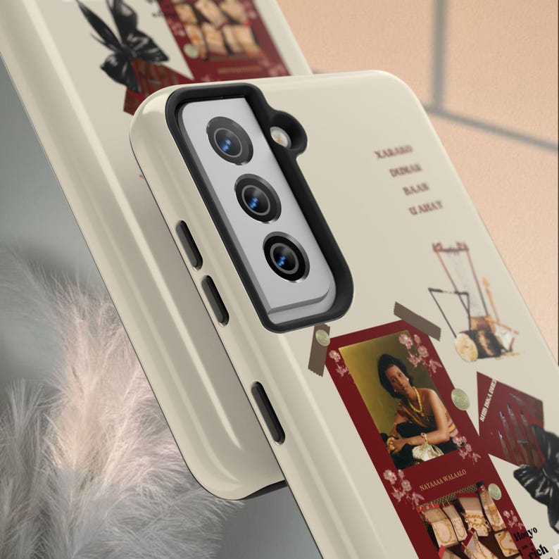 Aesthetic Somali Tough Phone Case iPhone Samsung Preppy Gift, Artful ...