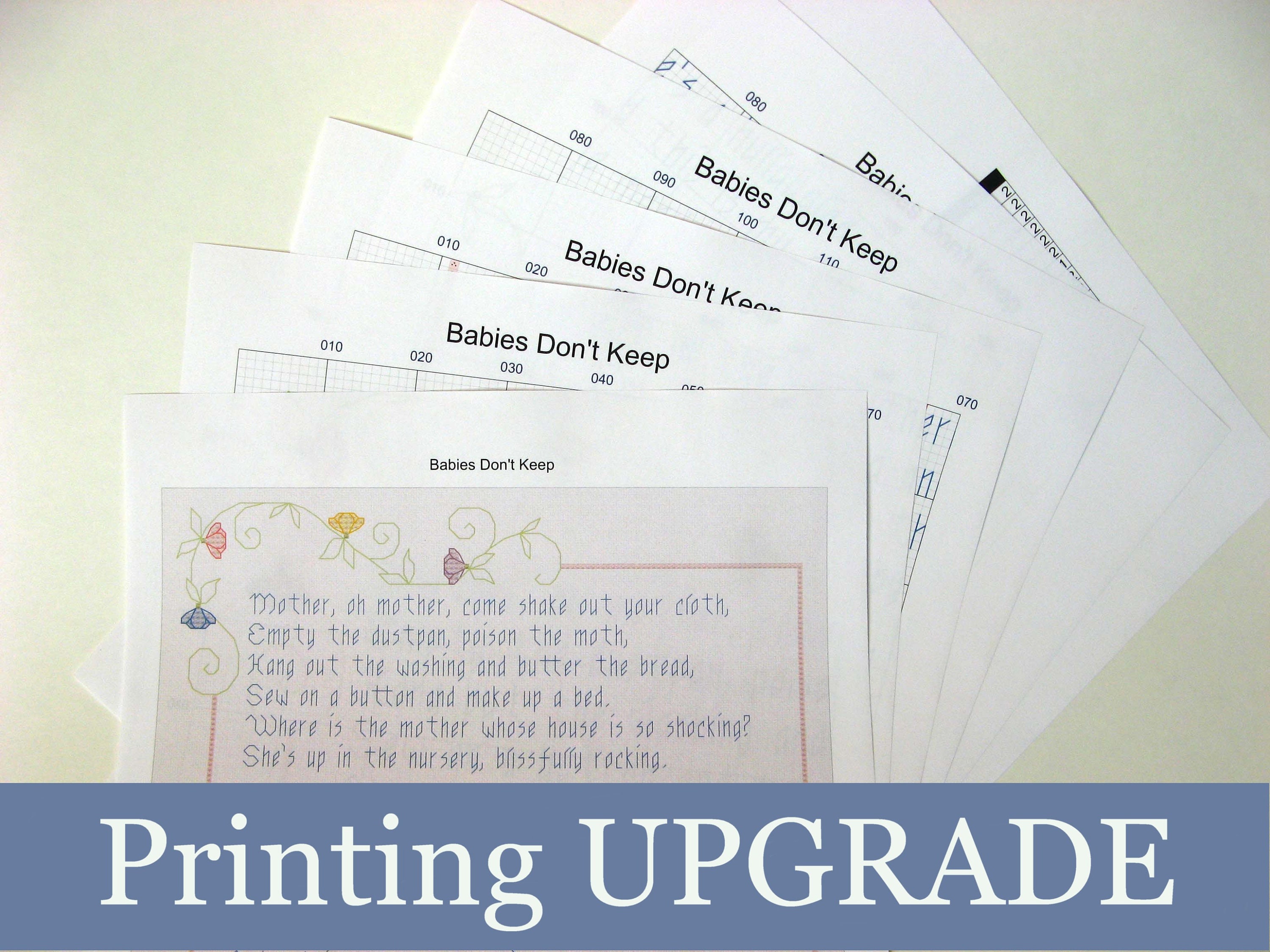 PRINT COPY Temperature Tree Cross Stitch Pattern - Etsy