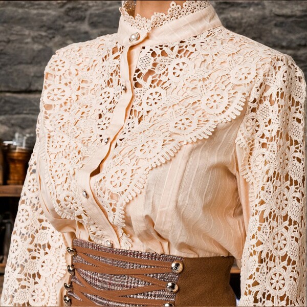 Victorian Core Blouse - Etsy