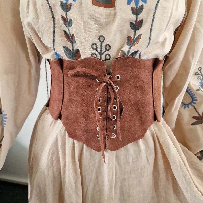 Renaissance Corset Belt, Ren Faire Bodice, Medival Corset Belt ...