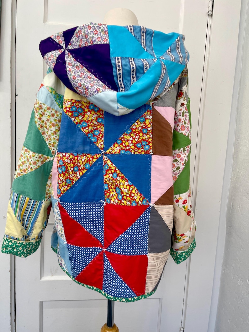 Upcycled Quilt Jacket - Etsy