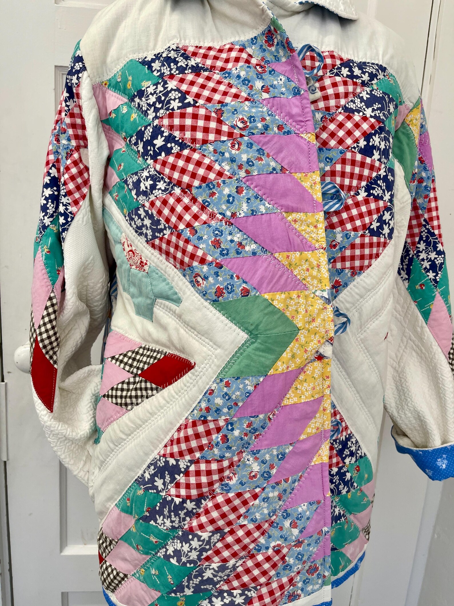 Upcycled Quilt Jacket - Etsy