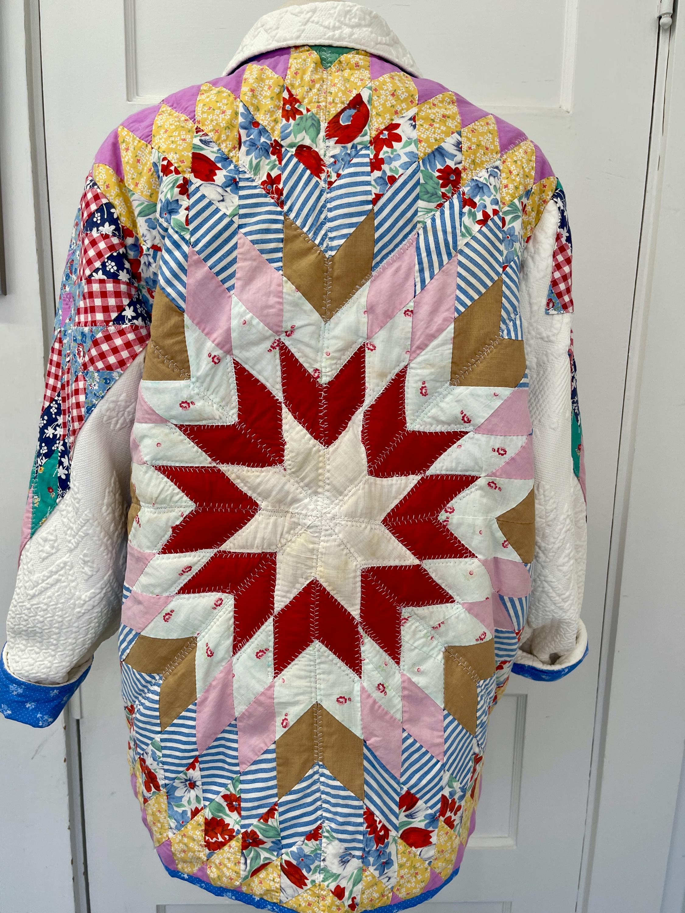 Upcycled Quilt Jacket - Etsy