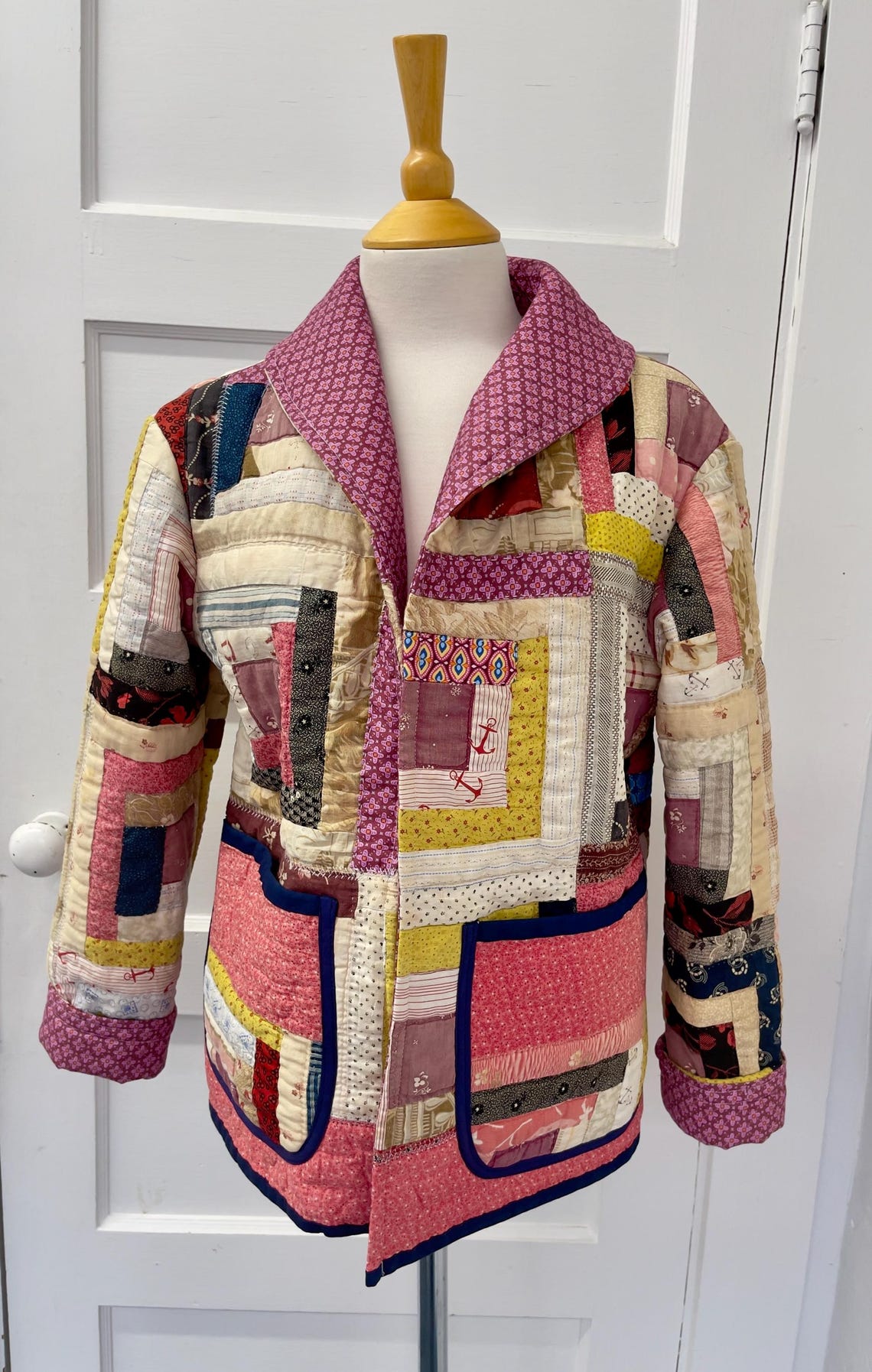 Upcycled Quilt Jacket - Etsy