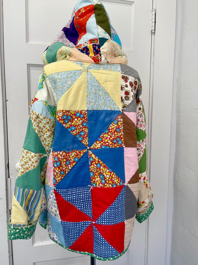 Upcycled Quilt Jacket - Etsy