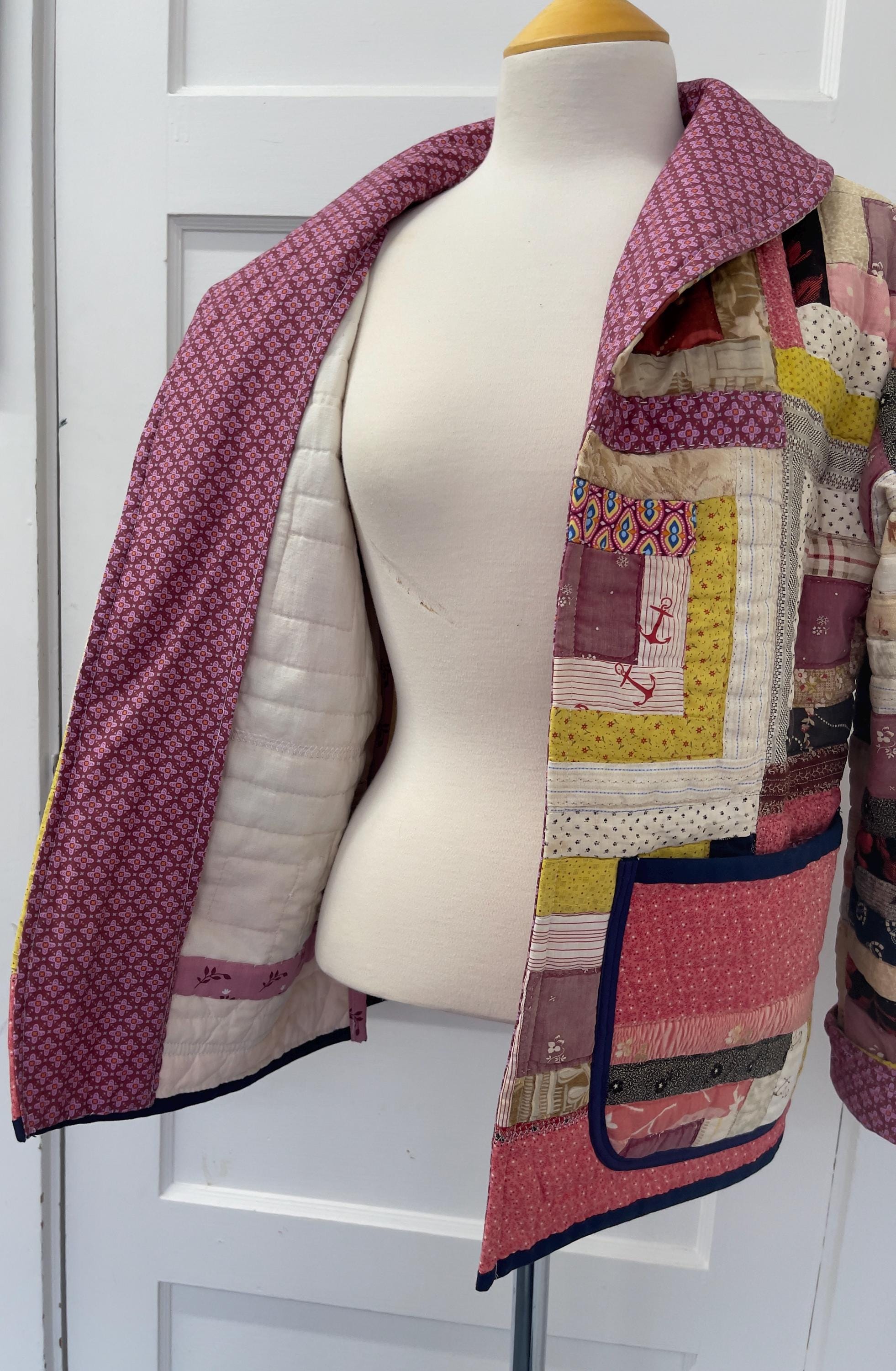 Upcycled Quilt Jacket - Etsy