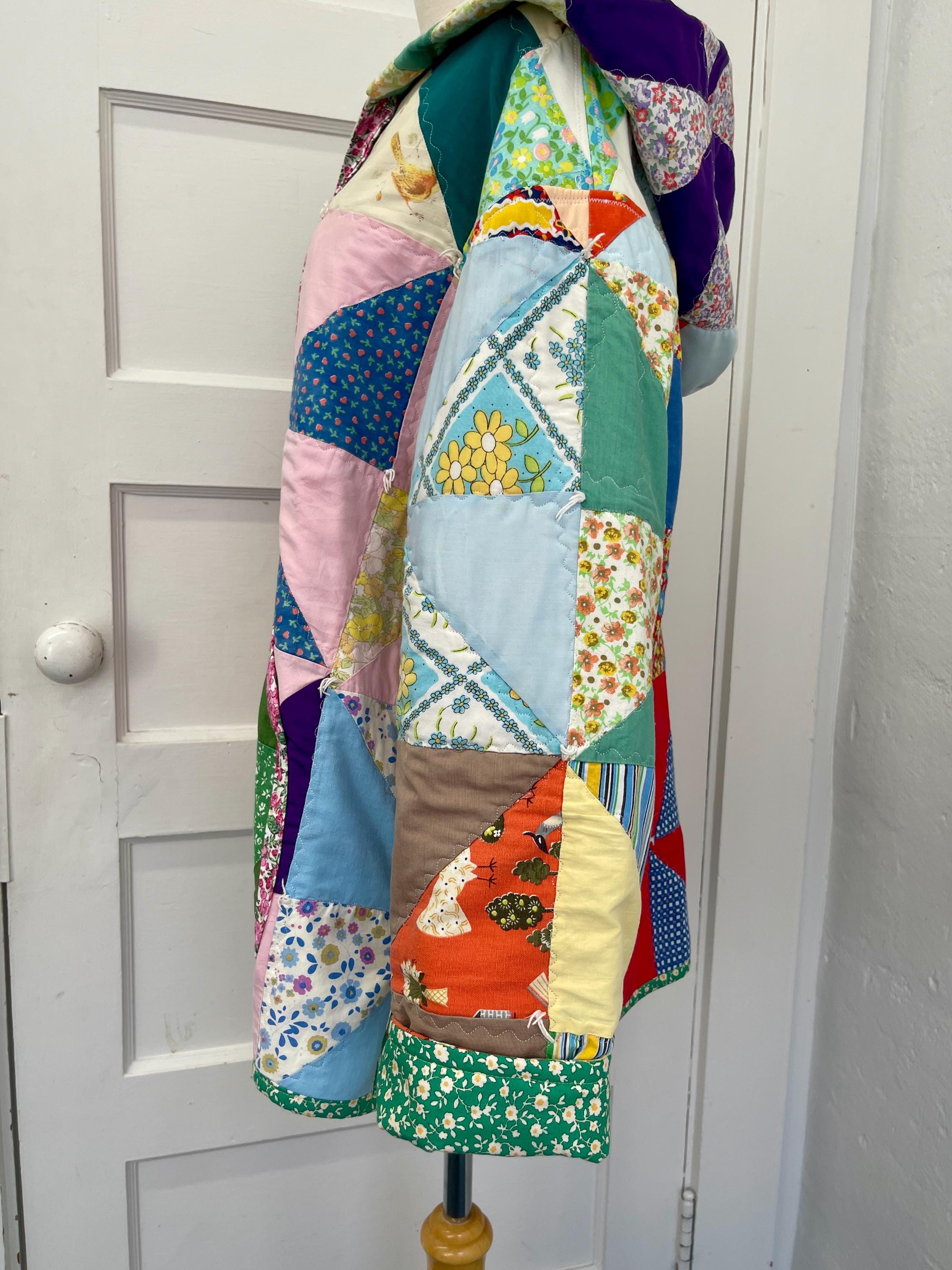 Upcycled Quilt Jacket - Etsy