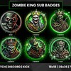 Twitch Sub Badges | 10 Classic Horror Movie Package | Horror Sub Badge ...