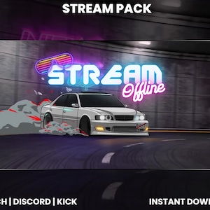 Car Themed Stream Pack | Car Overlays | Twitch Stream Pack |twitch Car ...