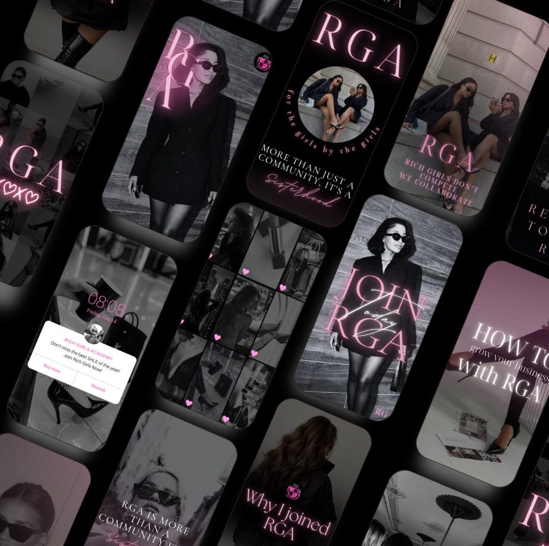 Rich Girls Academy MRR Community Launch, Resell Rights Community | Business | Digital Marketing ...