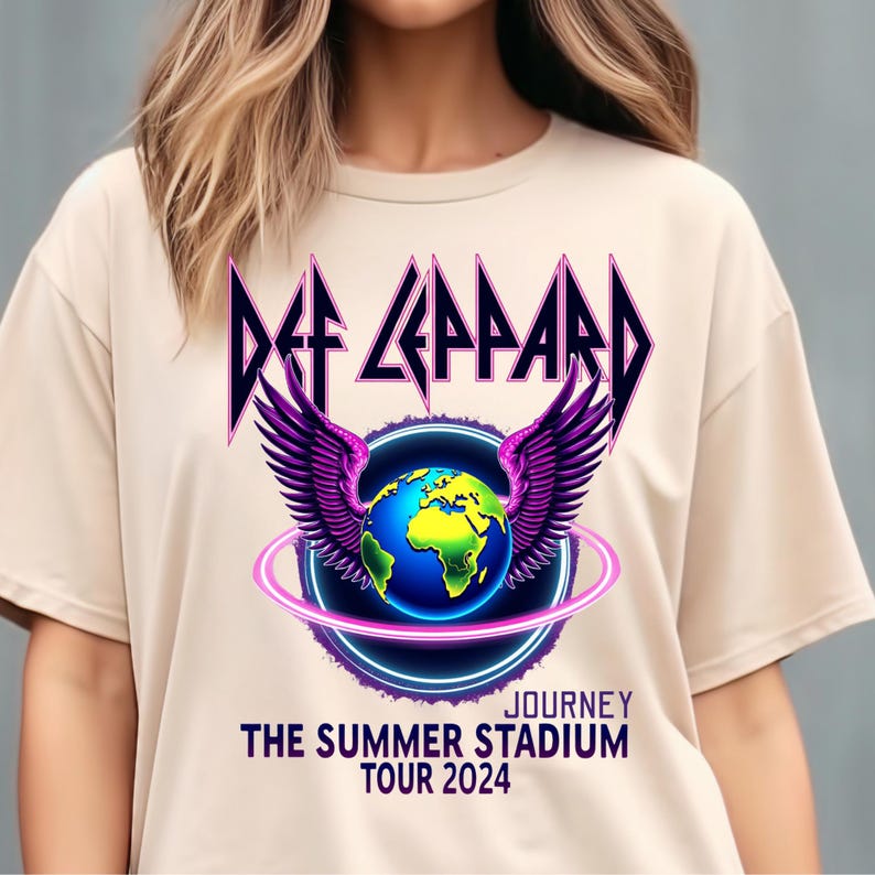 Def Leppard Rock Band PNG, 80s T-shirt Digital Print, Rock of Ages ...