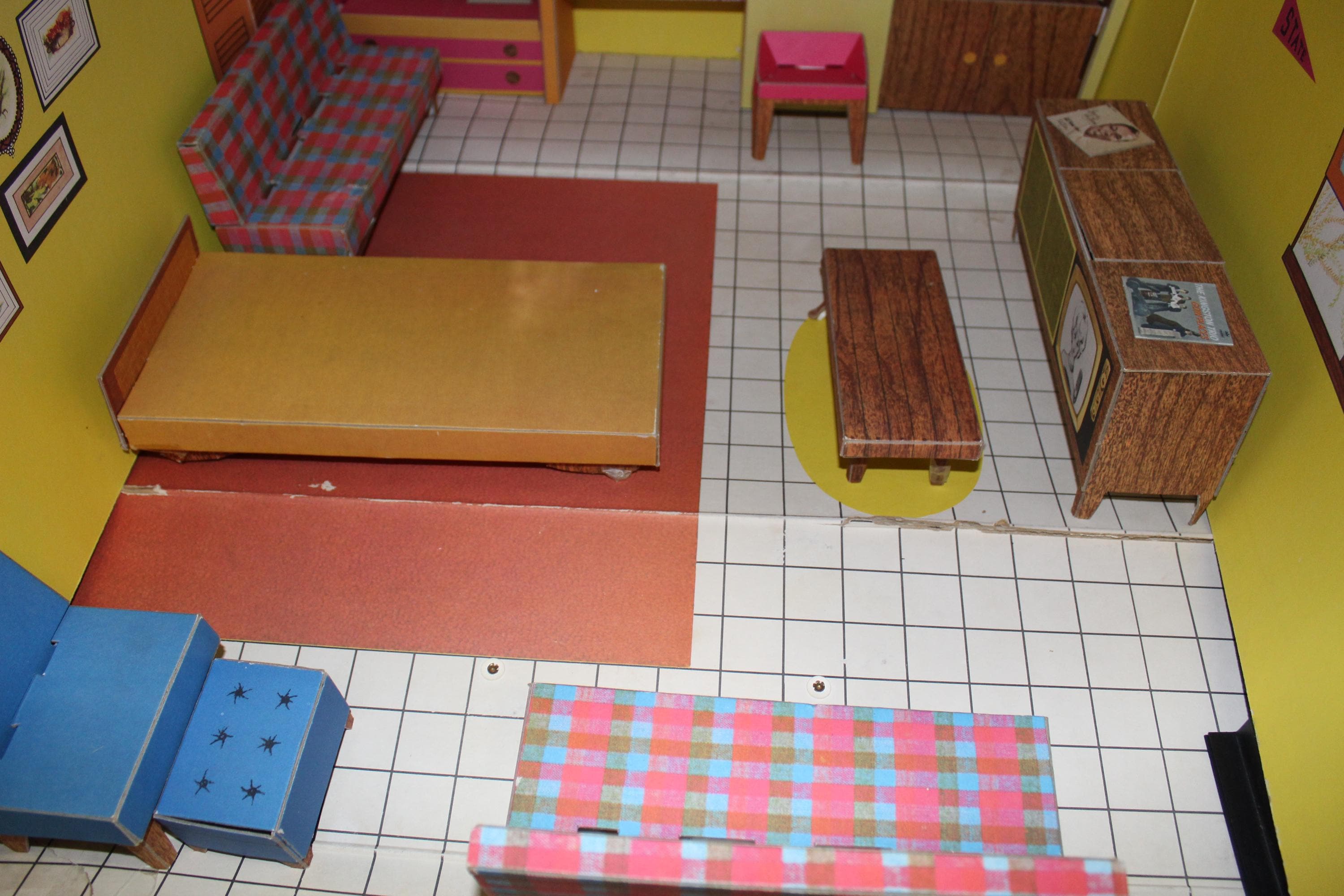 Awesome 1962 Barbie Dream House With Furniture - Etsy