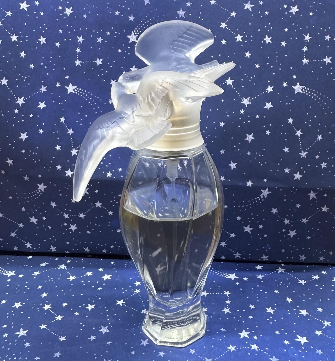 Vintage Nina Ricci L'air Du Temps Perfume: Dove Cap Bottle, 1990s (3/4 ...
